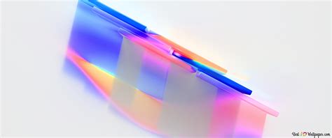 Microsoft 365 Rainbow Abstract Shapes 4k Wallpaper Download