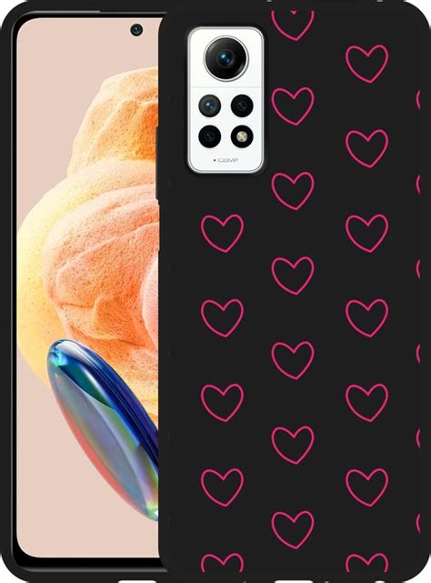 Cazy Hoesje Zwart Geschikt Voor Xiaomi Redmi Note 12 Pro 4G Kleine