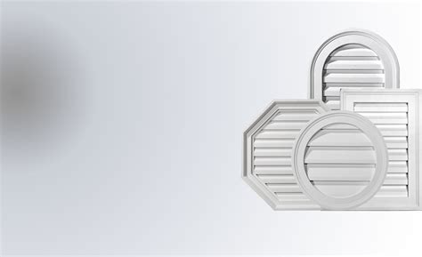 Urethane Gable Vents Multiple Shapes And Designs