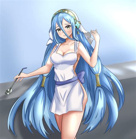 Nude Apron Azura Commission By Zipperqr Fire Emblem Ranimeaprons