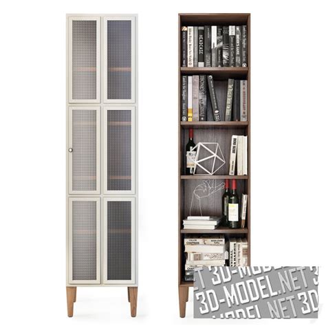 3d модель Шкаф витрина Andersen от Etg Home