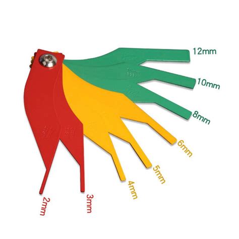 Universal Car Brake Pads Scale Thickness Gauge 8 I Grandado