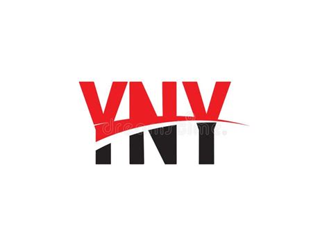 Yny Letter Initial Logo Design Vector Illustration Stock Vector