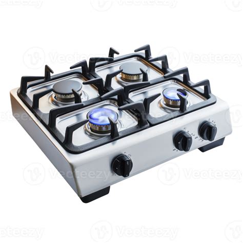 Gas Cooker Isolate On Transparency Background 50593732 Png