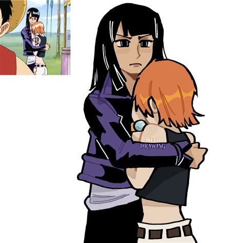 Robin And Nami Fanart