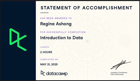 Firststepintodata Datacamp Dataanalyticsjourney Financemeetsdata