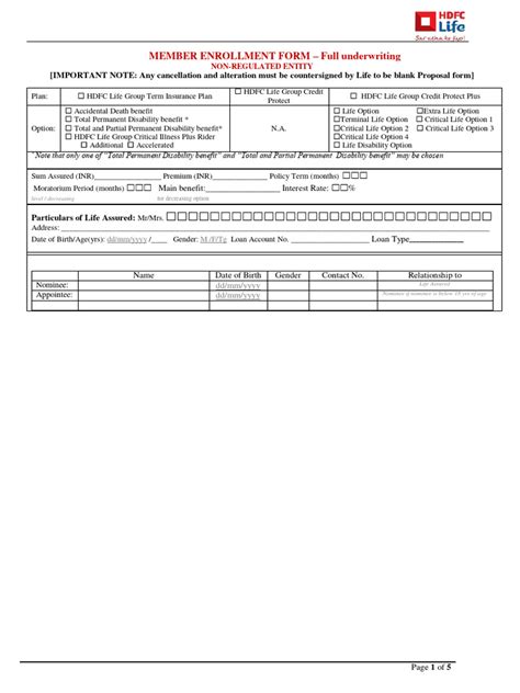 Cp Gti Jl Non Regulated Full Uw Form Mef Pdf