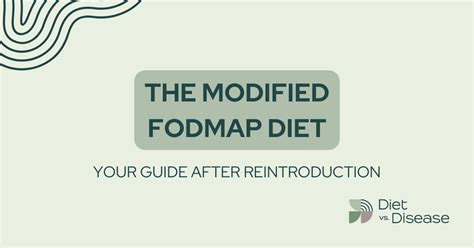 The Modified Fodmap Diet Your Guide After Reintroduction Diet Vs Disease