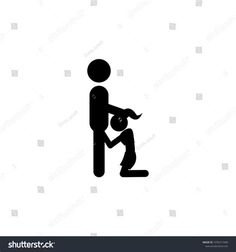 Oral Sex Icon Element Prostitution Illustration Stock Vector Royalty Free 1076311040