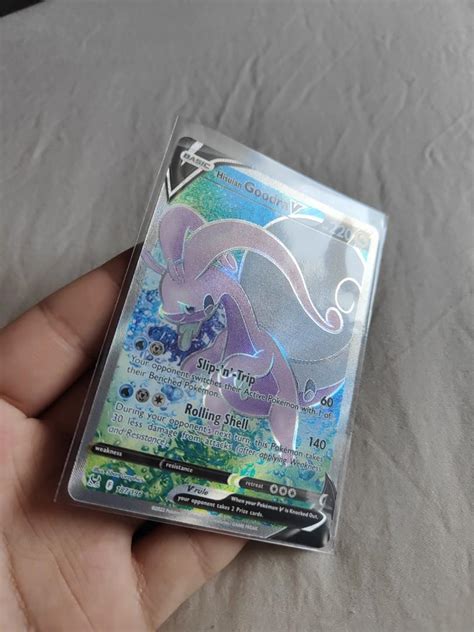 Hisuian Goodra V FA Full Art Lost Origins Hobbies Toys Toys Games On Carousell