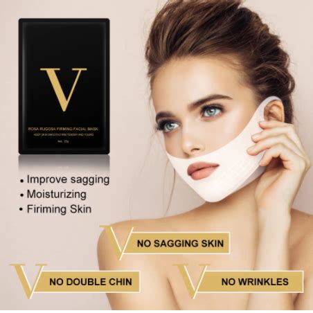 4d Double V Face Lifting Masks Collagen Hydro Gel Mask Best Online