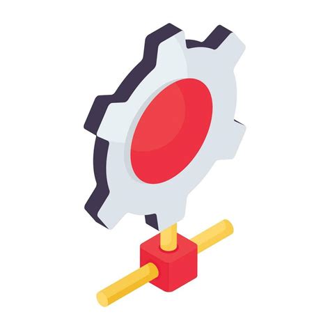 Conceptual Isometric Design Icon Of Setting 36885810 Vector Art At Vecteezy