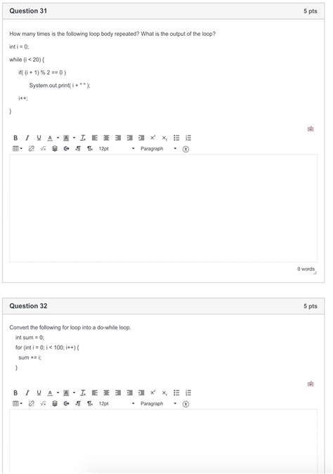 solved question 29 3 pts analyze the following program