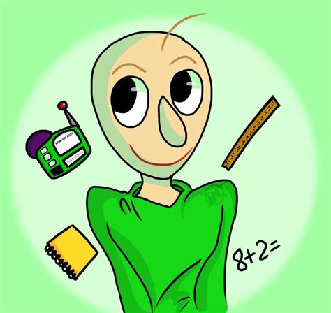 Baldi By Xlonenightmarex On Deviantart