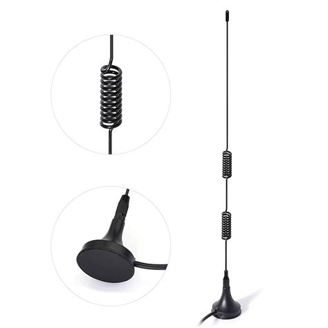 Eightwood Vhf Uhf Ham Radio Police Scanner Antenna Grandado