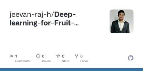 Github Jeevan Raj H Deep Learning For Fruit Classification With Cnn