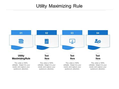 Utility Maximizing Rule Ppt Powerpoint Presentation Visual Aids