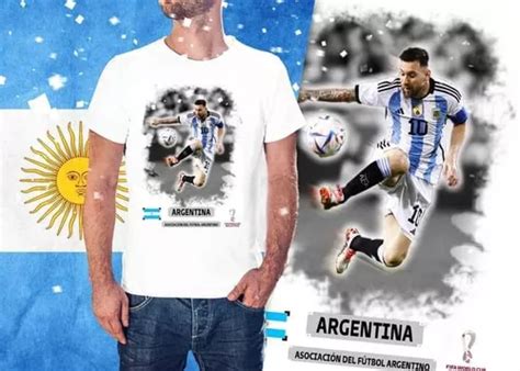 Diseños Imprimibles Remeras Sublimar Seleccion Argentina 1699 En
