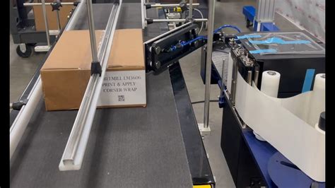 Labelmill Lm5000 W Lm3606 Print And Apply Corner Wrap Label Applicator