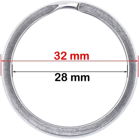Split Ring 32mm Stainless Steel Meshtokyo