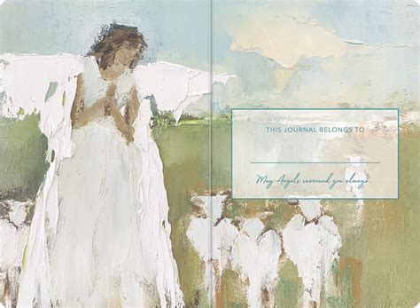 Anne Neilson Blue Debossed Angel Journal Gabrielles Biloxi