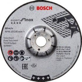 BOSCH Disques à tronçonner mm Expert for Inox