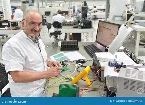 Industrial Factory For Assembly Of Microelectronics Older Fri Stock