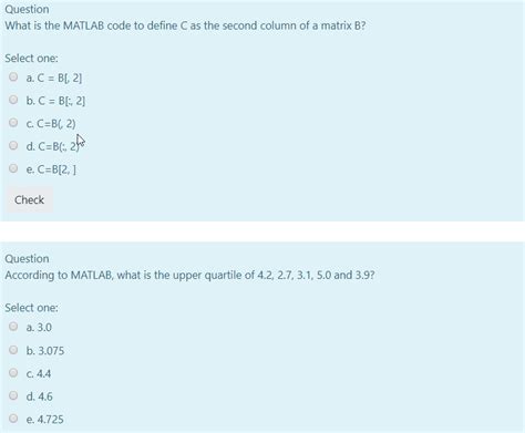 Solved Question What Is The MATLAB Code To Find The Average Chegg
