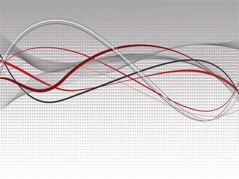 Grey Abstract Lines Powerpoint Templates Abstract Silver Backgrounds