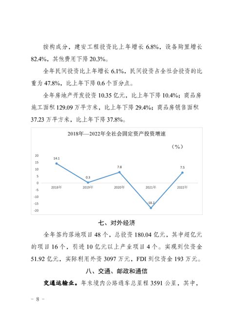 巴中市2022年恩阳区国民经济和社会发展统计公报 红黑统计公报库