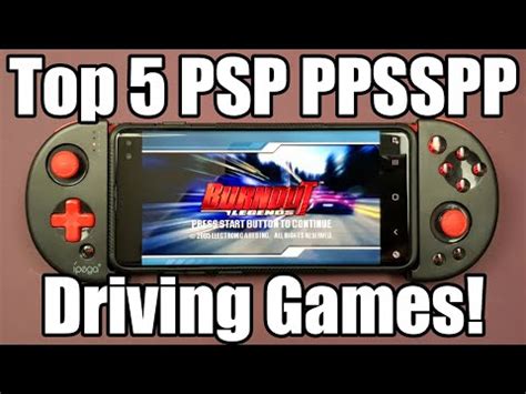 PPSSPP Top 5 PSP Driving Racing Games Using This Superb Emulator