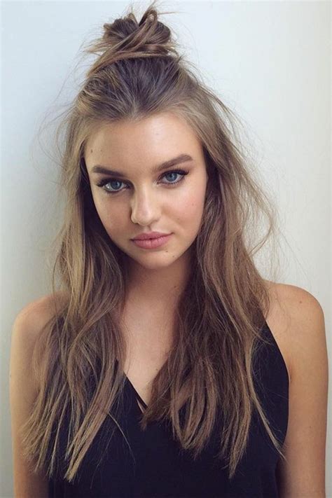 36 Cute Half Ponytail Hairstyles You Need To Try Ecstasycoffee