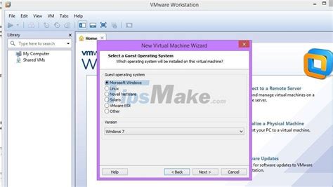 Steps To Create Vmware Workstation Virtual Machine On