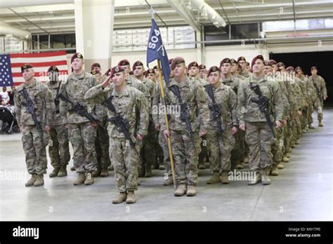 Paratroopers Assigned To 1st Brigade Combat Team 82nd Airborne