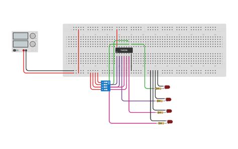 Circuit Design 106120056binary To Gray Code Tinkercad
