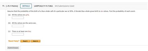 Solved Assume That The Probability Of The Birth Of A Blue