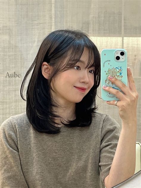Pin on 미디움 Short hair cuts Short hair styles Long hair styles