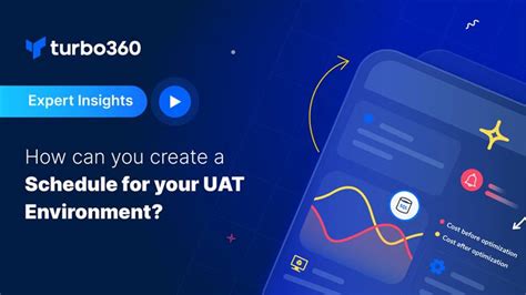 Tutorial Video Creating A Schedule For Your Uat Environment