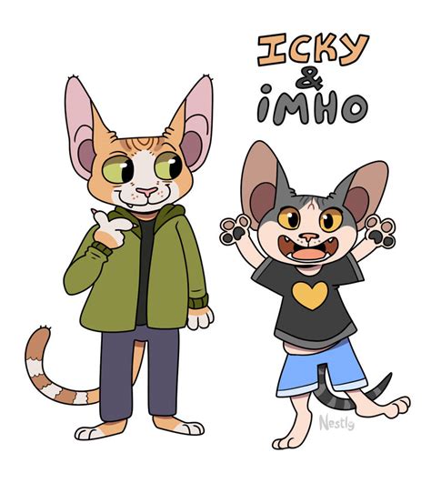 Icky And Imho By Nestly On Deviantart
