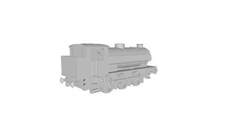 Stl File Br Hunslet Austerity Tank Engine J49・3d Print Design To Download・cults