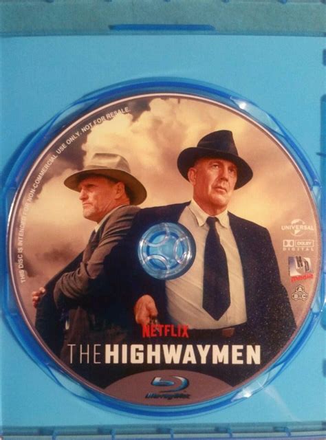 The Highwaymen Blu Ray New No Dvd Netflix Film Kevin Costner Woody