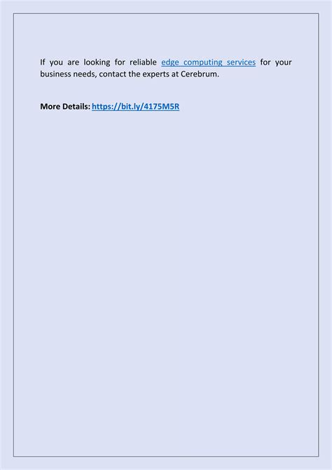 Everything You Need To Know About Edge Computing Technologies Pdf