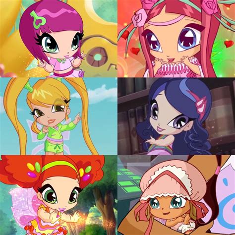 Lockette Amore Chatta Cherie Caramel And Piff Winx Club