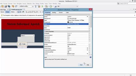 Tutorial Membuat Report Data Obat Java Netbeans And Database Myqsql Part