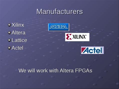 Programmable Logic And Fpga презентация доклад проект скачать