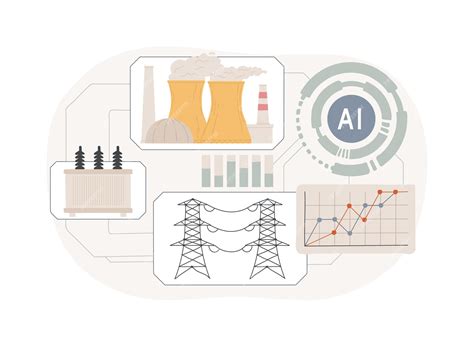 Premium Vector Aioptimized Smart Grids Abstract Concept Vector