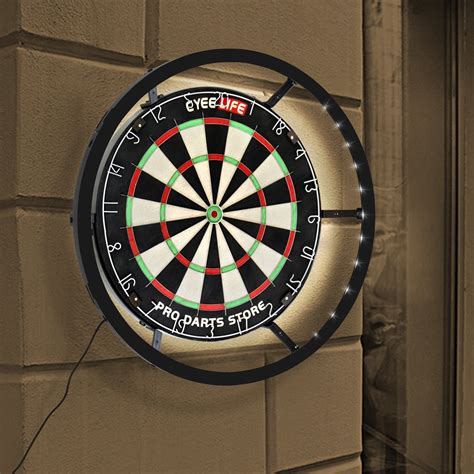 Zd08a Dartboard Led Lighting System For Steel Dart Board 360 Degrees