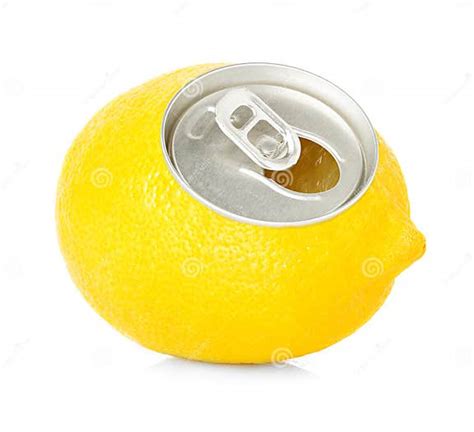 Fresh Lemon Juice In A Tin Stock Image Image Of Nutrition 39830523