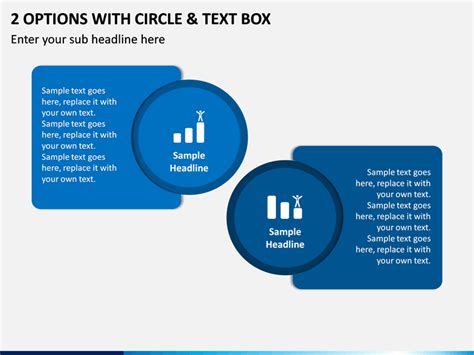 2 Options With Circle And Text Box Ppt Slides Infographic Powerpoint Powerpoint Templates