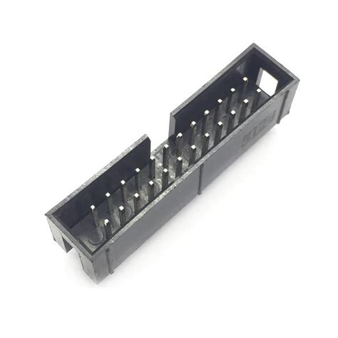 16pin Straight Male Shrouded Idc Socket 16pin Straight Male Shrouded Idc Socket